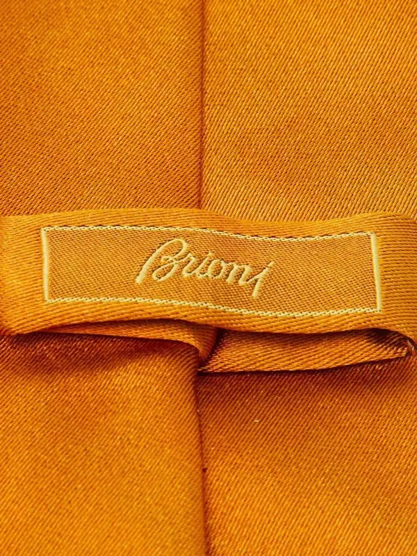 Brioni Satin Silk Tie