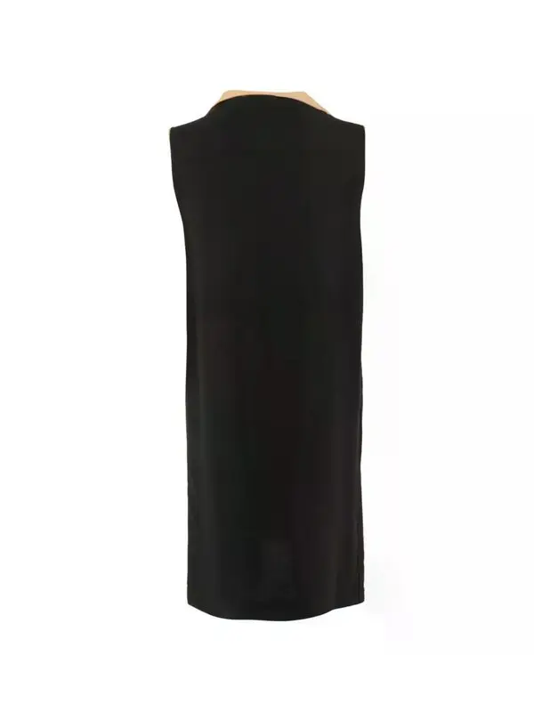 Chloé Crepe Neck Tie-detail Short Dress