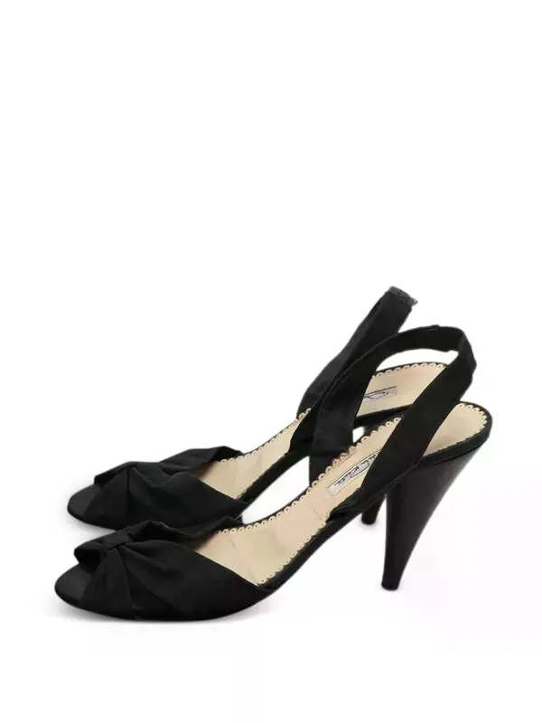 Oscar De La Renta Bow Slingback Sandals