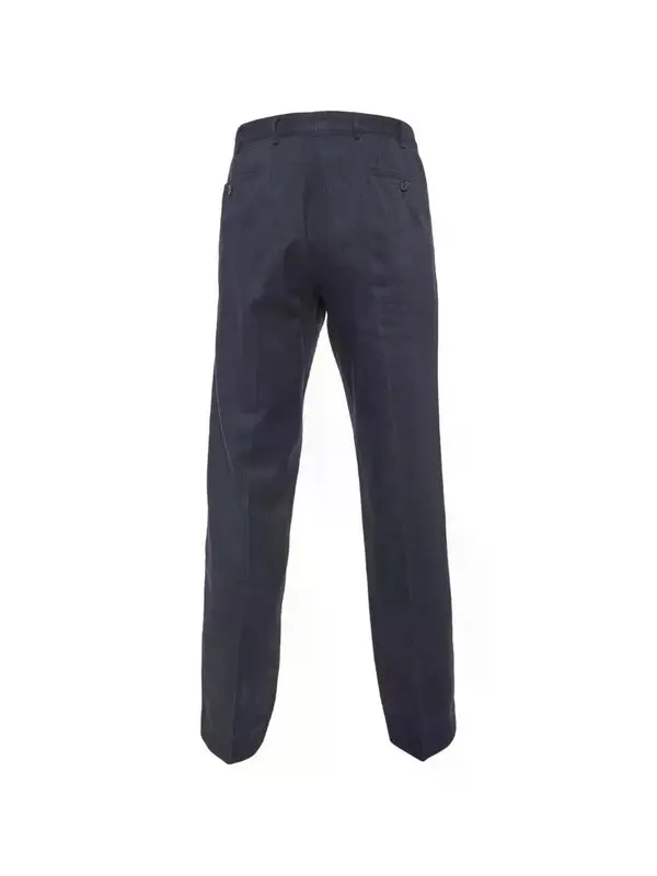 Prada Stripe Pattern Trousers