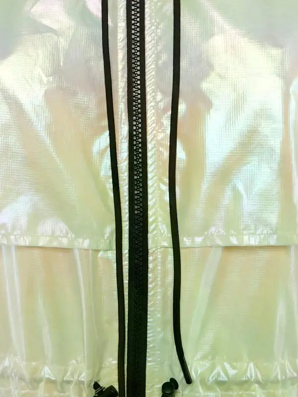 Kenzo Logo Detail Iridescent Finish Jacket