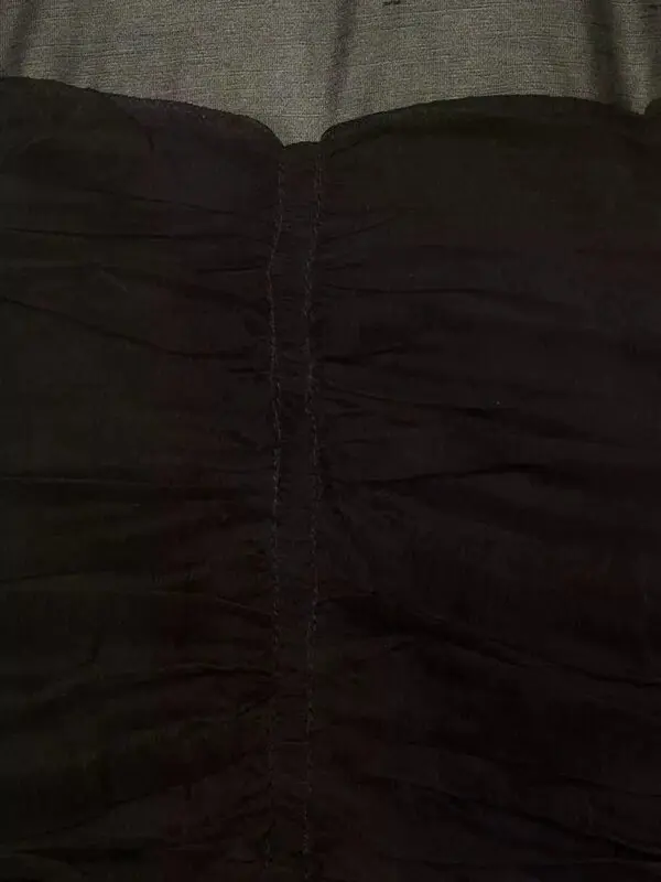 Sandro Ruffled Silk-chiffon Mini Dress