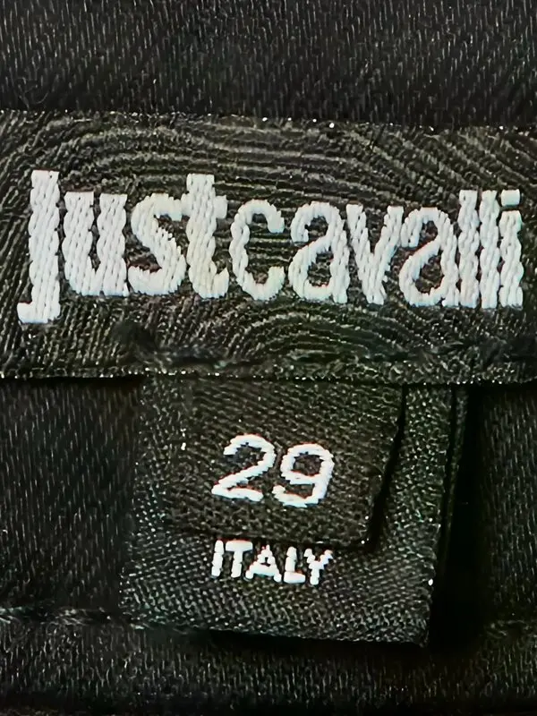 Just Cavalli Flock-print Slim-fit Jeans