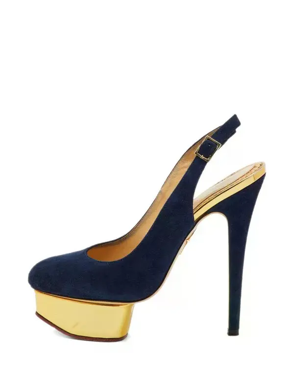 CHARLOTTE OLYMPIA Dolly Platform Slingback Pumps