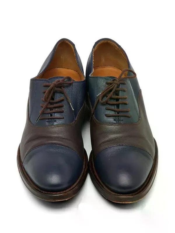 Gucci Panelled Lace-up Oxford Shoes