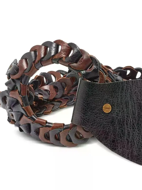 Kenzo Round Buckle Belt