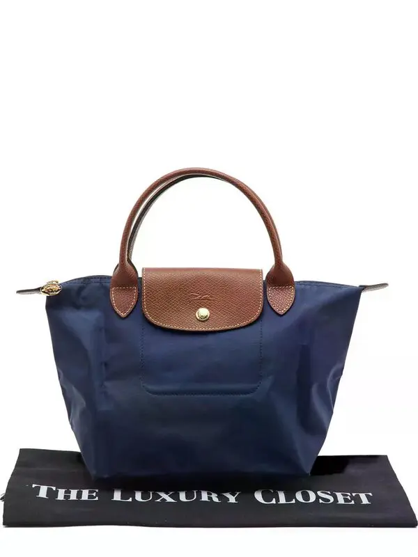 Longchamp Le Pliage Small Tote Bag - Blue