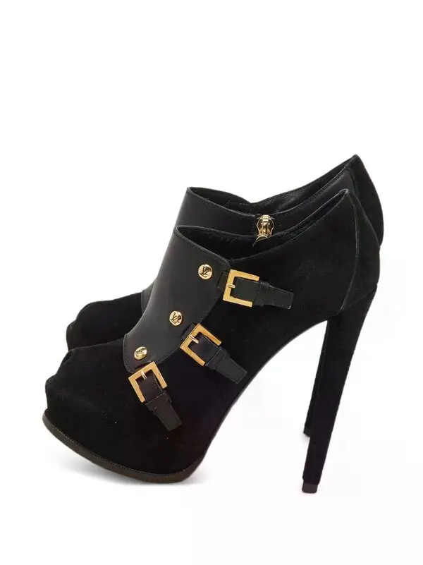 LOUIS VUITTON Peep-toe Platform Sandals
