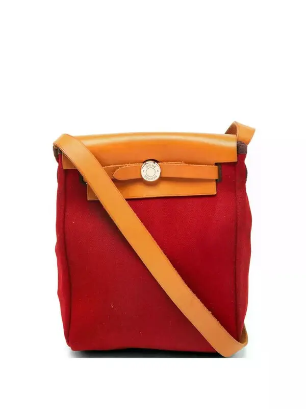 Hermès Herbag Tpm Shoulder Bag - Red