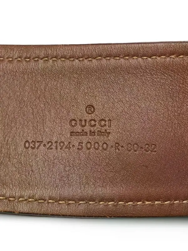 Gucci Monogram Belt
