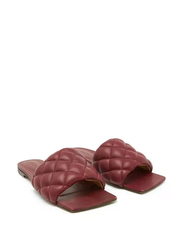 Bottega Veneta Lido Quilted Leather Sandals