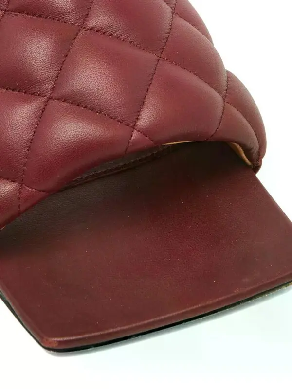 Bottega Veneta Lido Quilted Leather Sandals