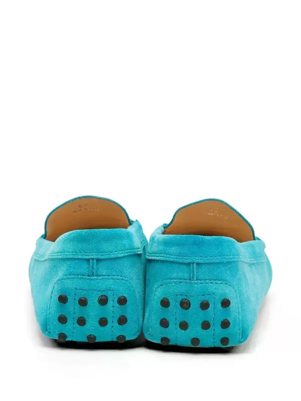 TOD'S Gommino Suede Loafers - Blue