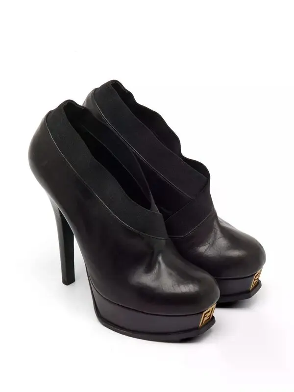 Fendi Platform Ankle Pumps