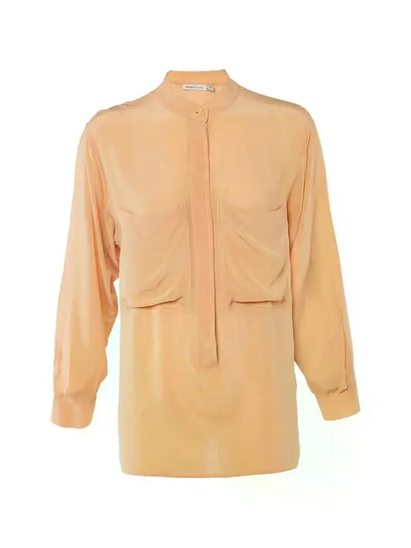 See By Chloé Relaxed Fit Band Collar Blouse