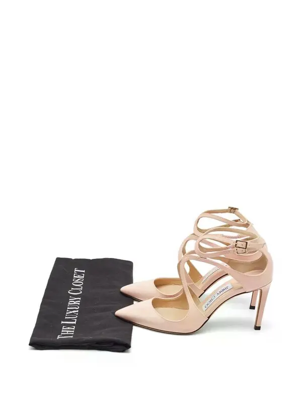 JIMMY CHOO Lancer Wavy Heeled Pumps