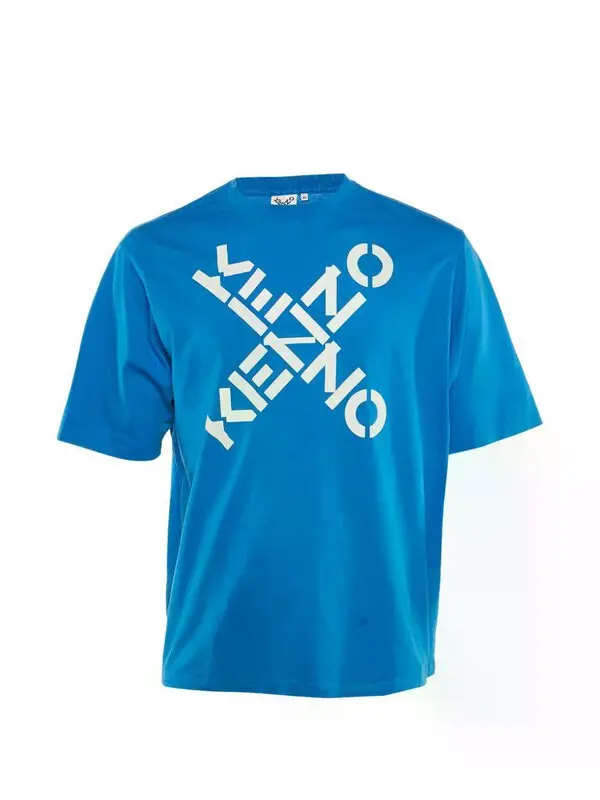 Kenzo Logo Print Crew Neck T-shirt