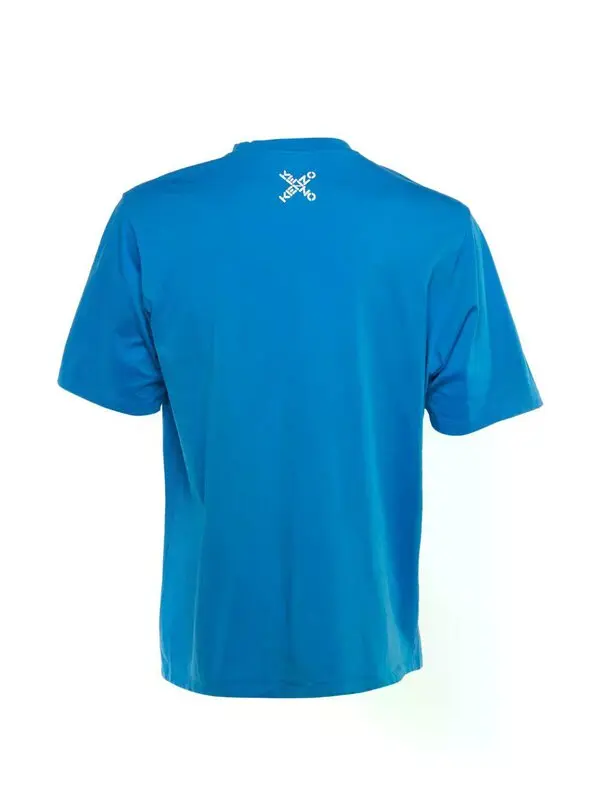 Kenzo Logo Print Crew Neck T-shirt