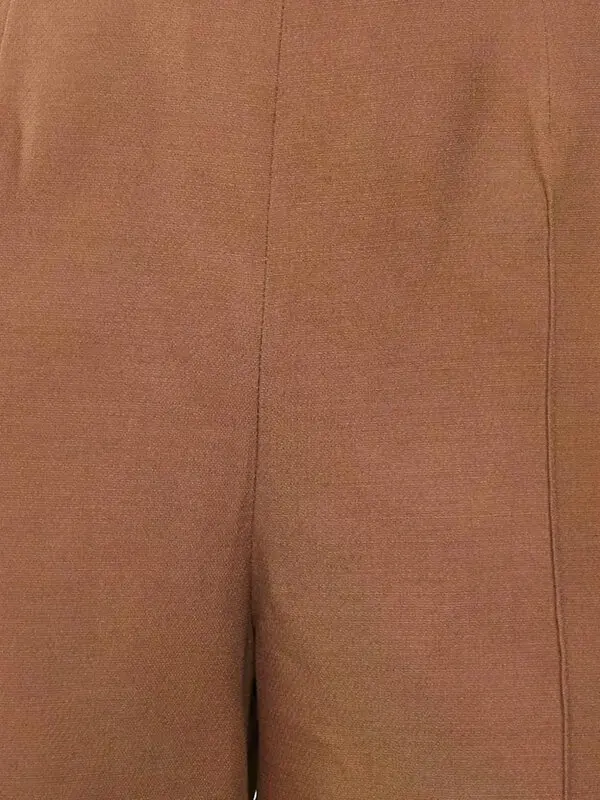 Valentino Garavani Wool And Silk Blend Pressed-crease Culottes