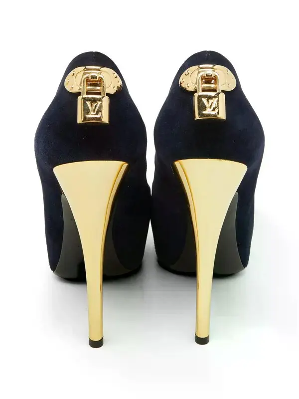 LOUIS VUITTON Peep-toe Pumps - Blue