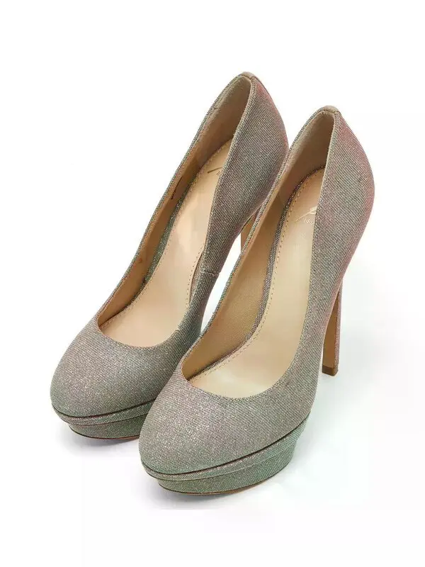 Brian Atwood Holographic Platform Pumps