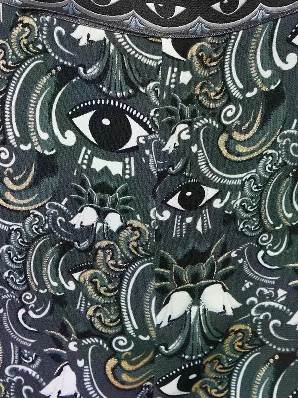 Kenzo Eye-print Tapered Trousers