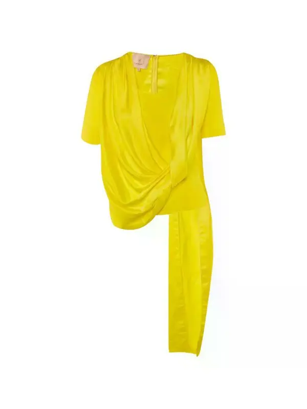 ROKSANDA Draped Satin Blouse