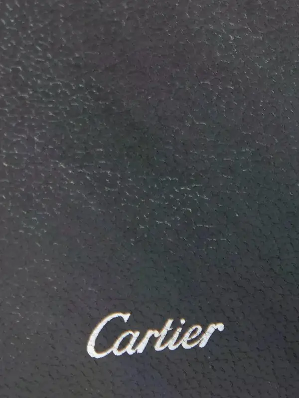 Cartier Logo-print Leather Phone Case