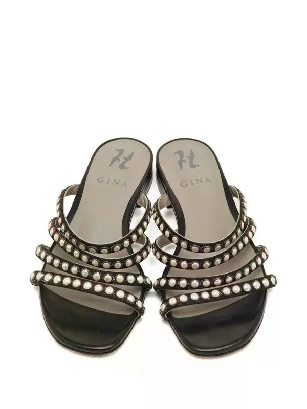GINA Strappy Embellished Sandals