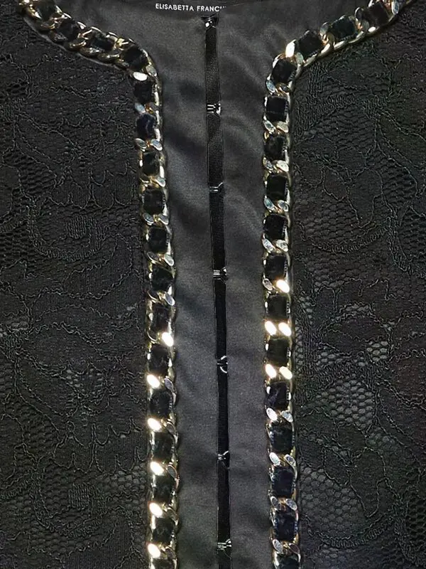 Elisabetta Franchi Chain-detail Jacket