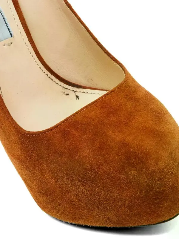 Prada Round-toe Platform Pumps