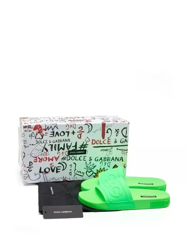 Dolce & Gabbana Logo Detail Slides