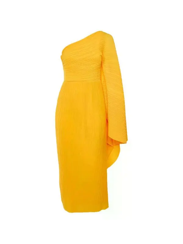 Solace London Lila Drape Midi Dress