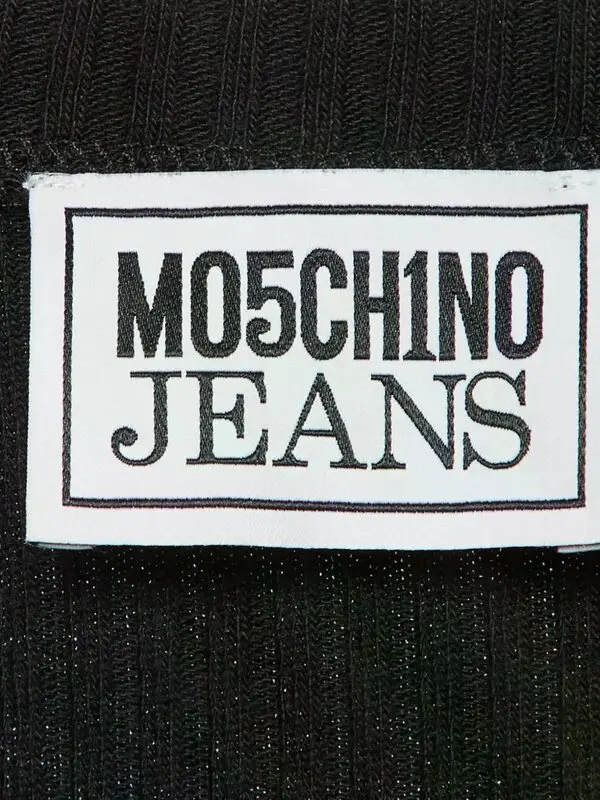 Moschino Appliqué Rib-knit Tank Top