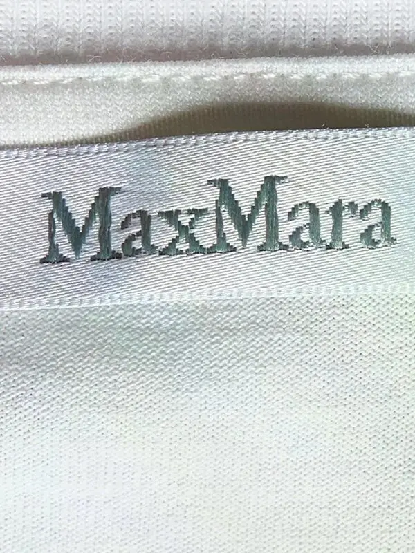 Max Mara Cotton Logo Print T-shirt