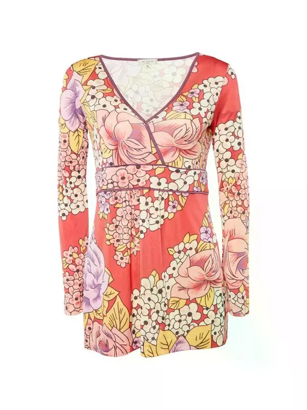 Etro Long-sleeve V-neck Top