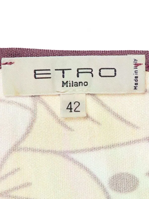 Etro Long-sleeve V-neck Top