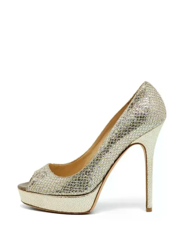 JIMMY CHOO Dahlia Peep-toe Pumps