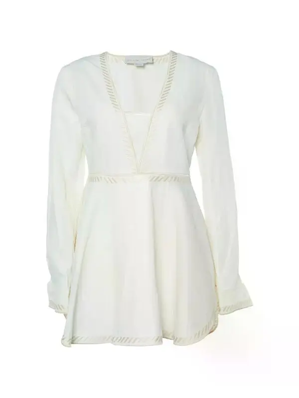 Stella McCartney Embroidered V-neck Tunic