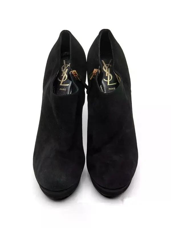 Saint Laurent Zip-fastening Platform Ankle Boots