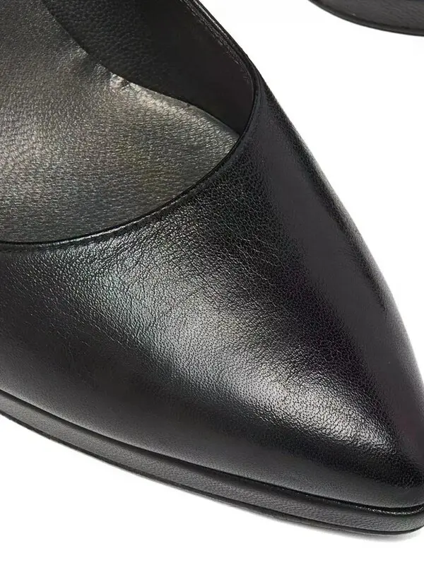 STUART WEITZMAN Leather Platform Pumps
