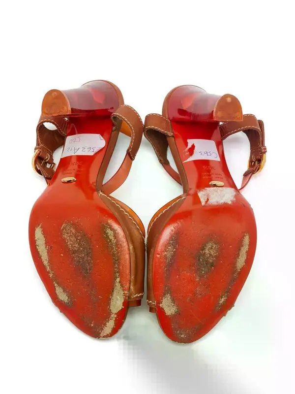 SERGIO ROSSI Ankle-strap Sandals