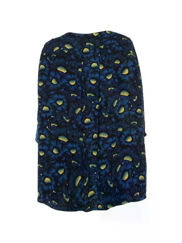 Kenzo Floral Print Oversized Blouse