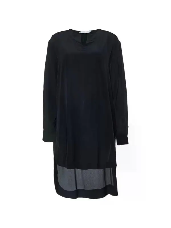 Chloé Silk V-neck Mini Dress