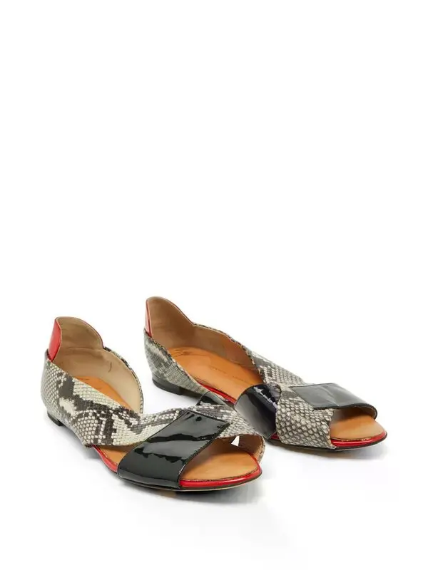 GIUSEPPE ZANOTTI D'orsay Flat Sandals