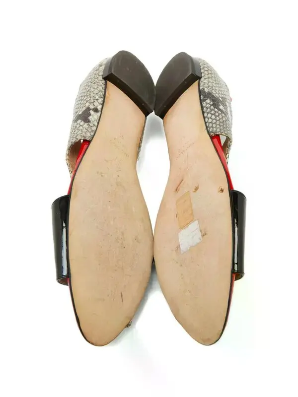 GIUSEPPE ZANOTTI D'orsay Flat Sandals
