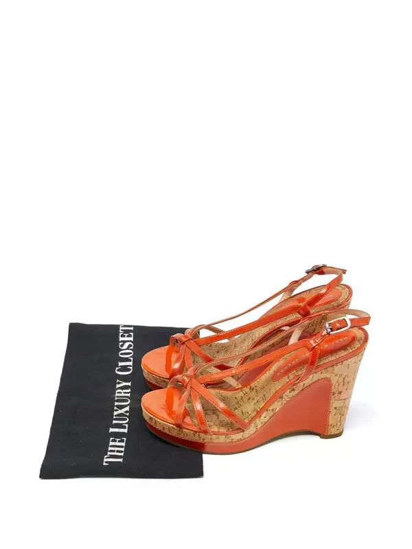 Marc Jacobs Wedge-sole Slingback Sandals