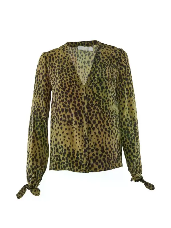 Chloé Printed Silk Blouse