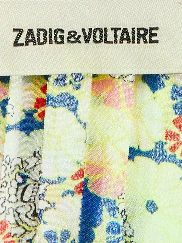 Zadig&Voltaire Printed Silk Mini Dress
