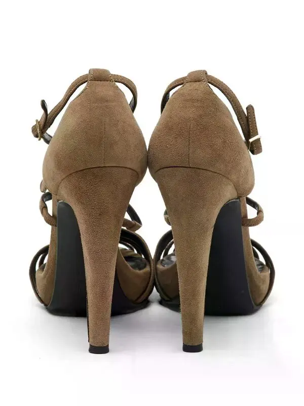 Pierre Cardin Suede Strappy Sandals